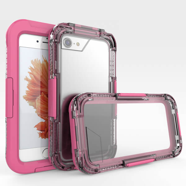 Vodotěsný ochranný obal pro Apple iPhone 6/6S - růžový | Student-eShop